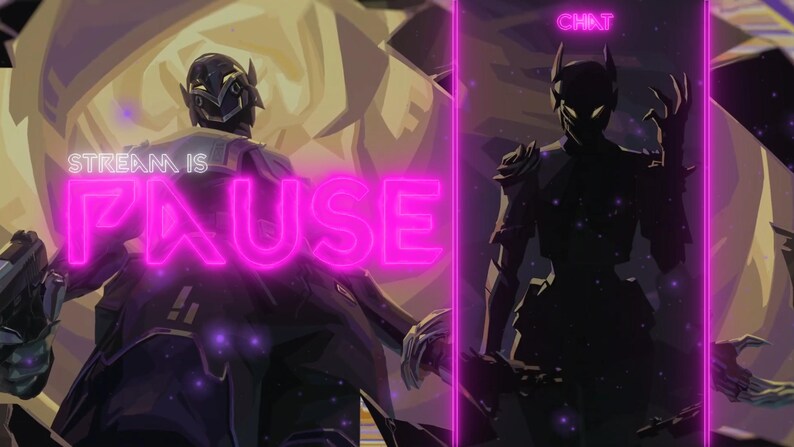 Valorant Stream Pack - Vyse Animated Kick Overlays | Vyse In-game HUD ...