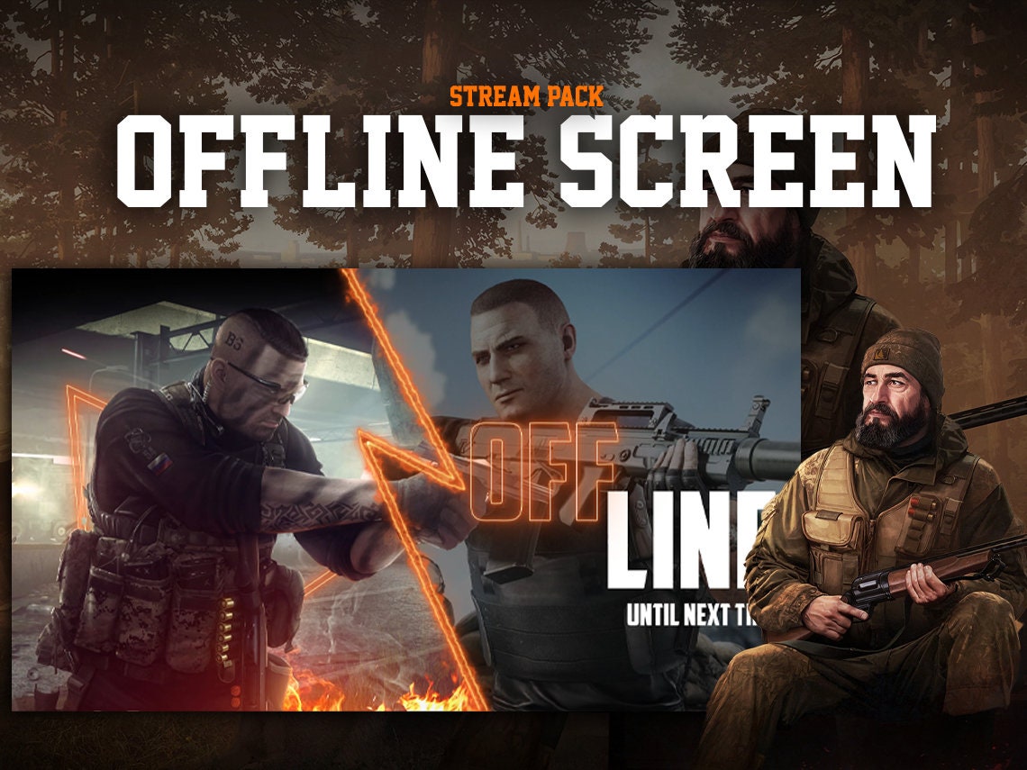 Escape From Tarkov Stream Overlay Package | Escape From Tarkov Full ...