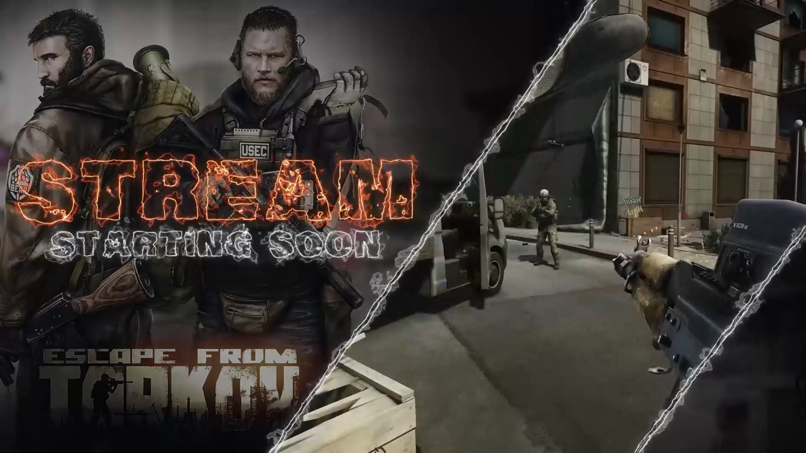 Escape From Tarkov Stream Overlay Package | Webcam | Screens | Panels ...