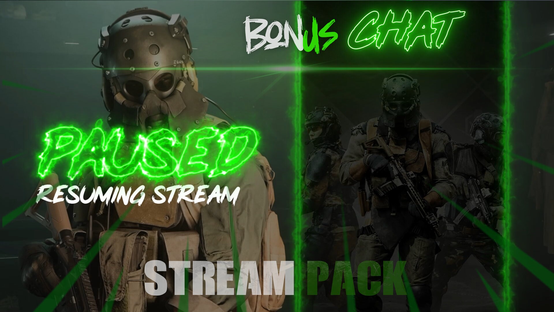 Call of Duty MW2 Modern Warfare 2 Animated Stream Overlay Package MW2 ...