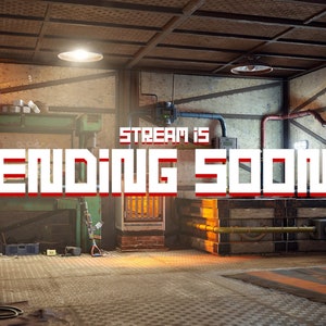 Rust Game Red Animated Twitch Overlay Package | Rust Hud Overlay ...