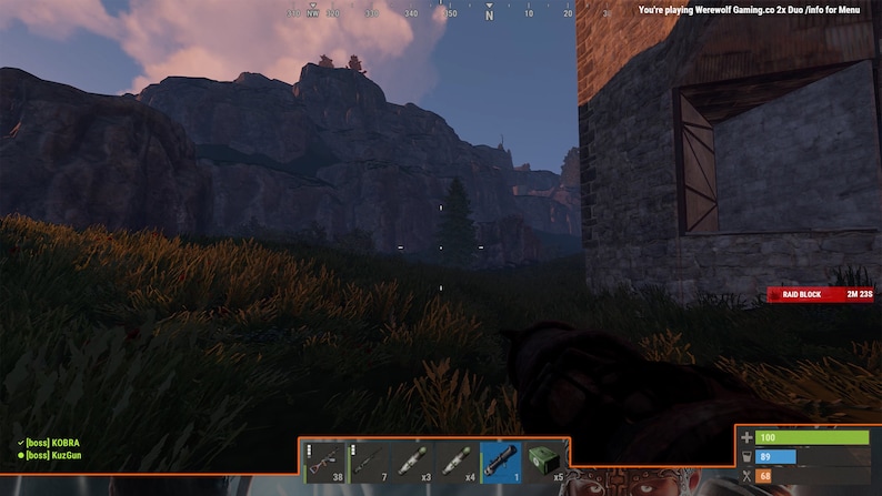 Rust Game Orange Animated Twitch Overlay Package Rust Hud - Etsy