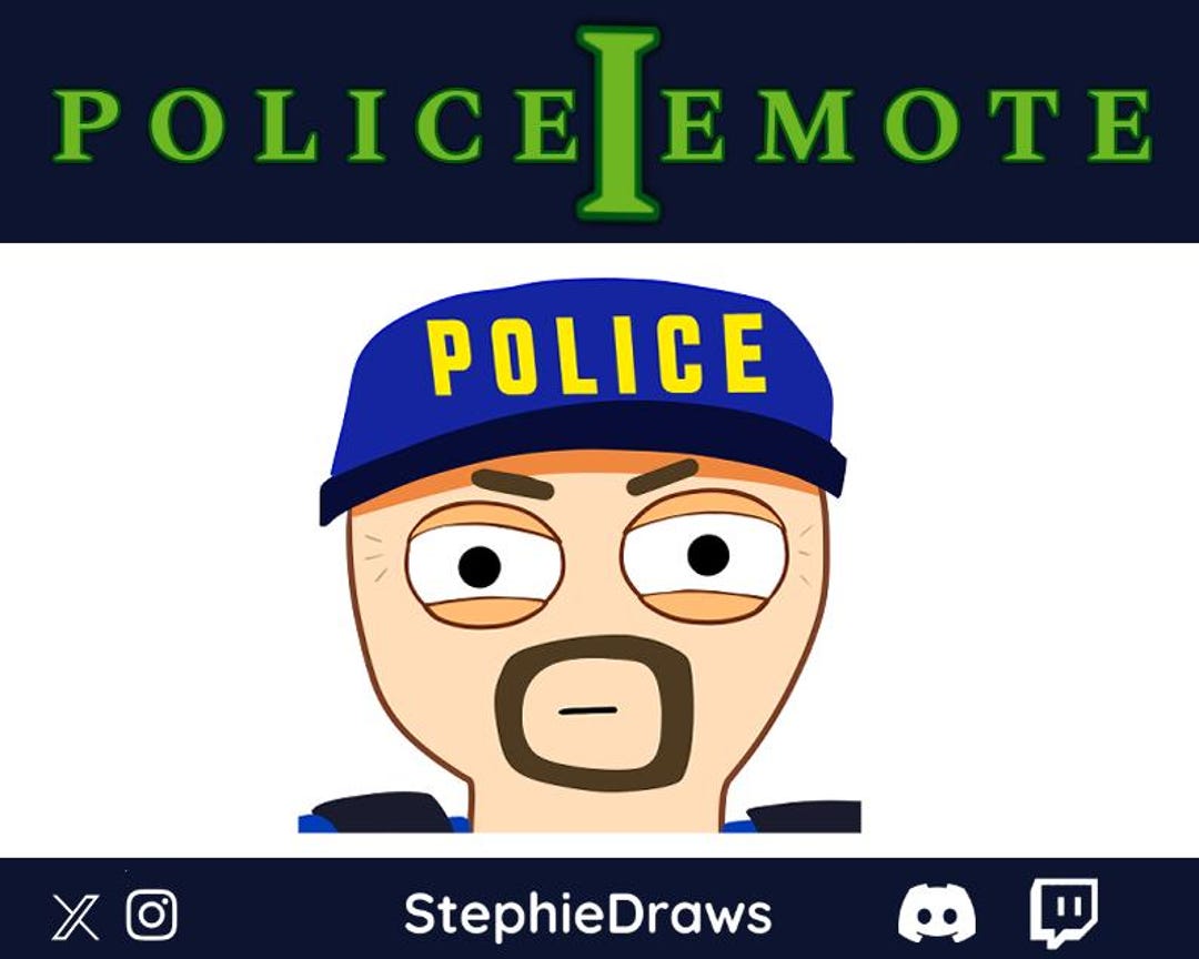 Police Emote - Etsy