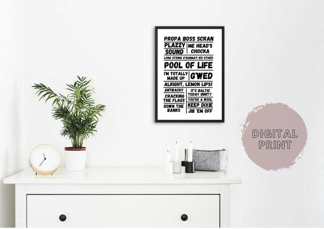 Liverpool Phrases Digital File Digital Download Digital - Etsy