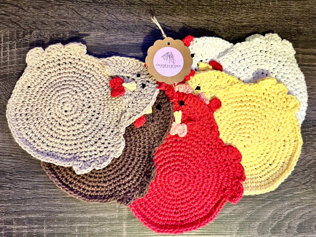 Chicken Trivets Set - Etsy