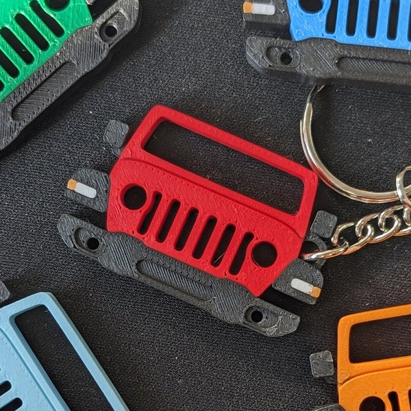 Jeep Keychain - Etsy