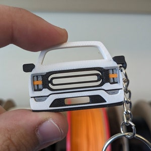 Ford F150 Keychain 17 Colors Custom Matching F-150 Keychain 3D Printed ...