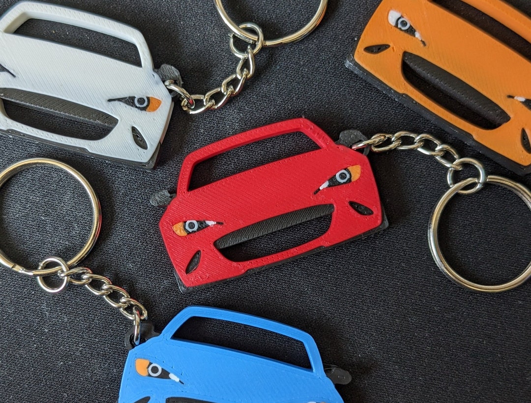 Mazda ND Miata MX-5 Keychain 15 Colors 3D Printed - Etsy