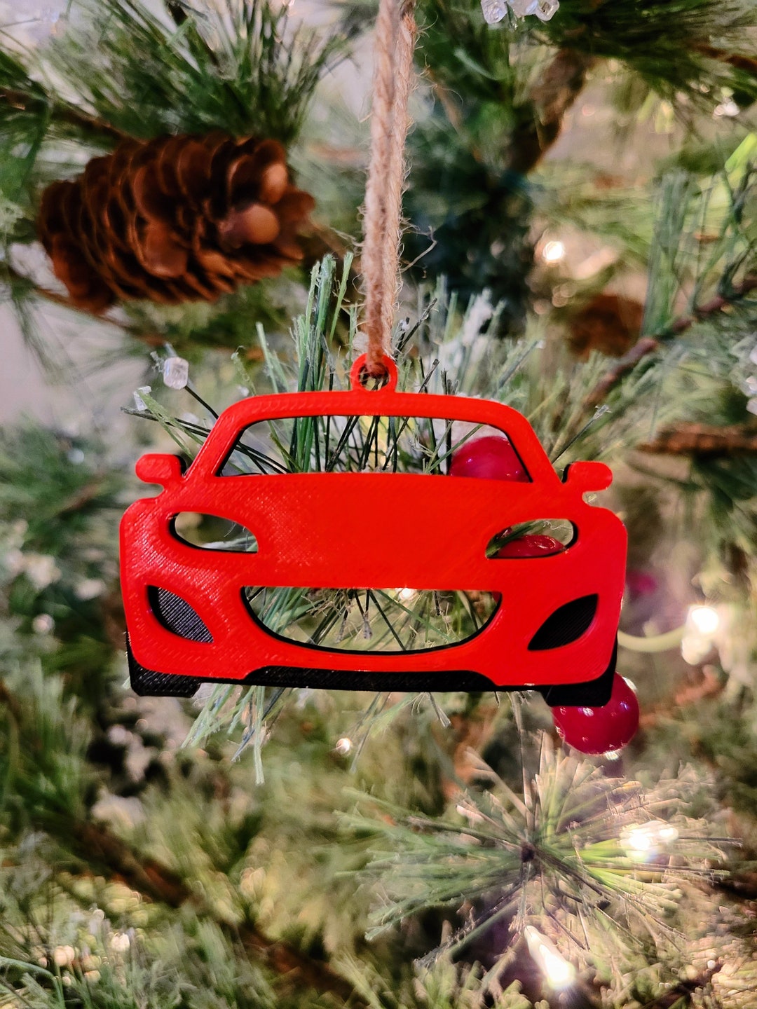 Miata Christmas Ornaments 3D Printed Mazda Miata 8 Colors - Etsy