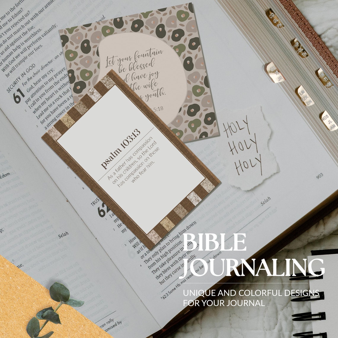 Daily Bible Verse Cards for Mom and Dad, Printable Scripture ...