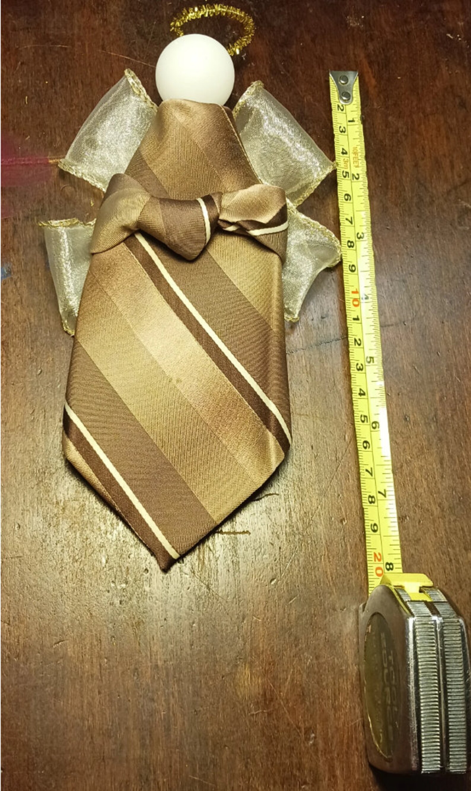 Necktie Angel Ornaments - Etsy