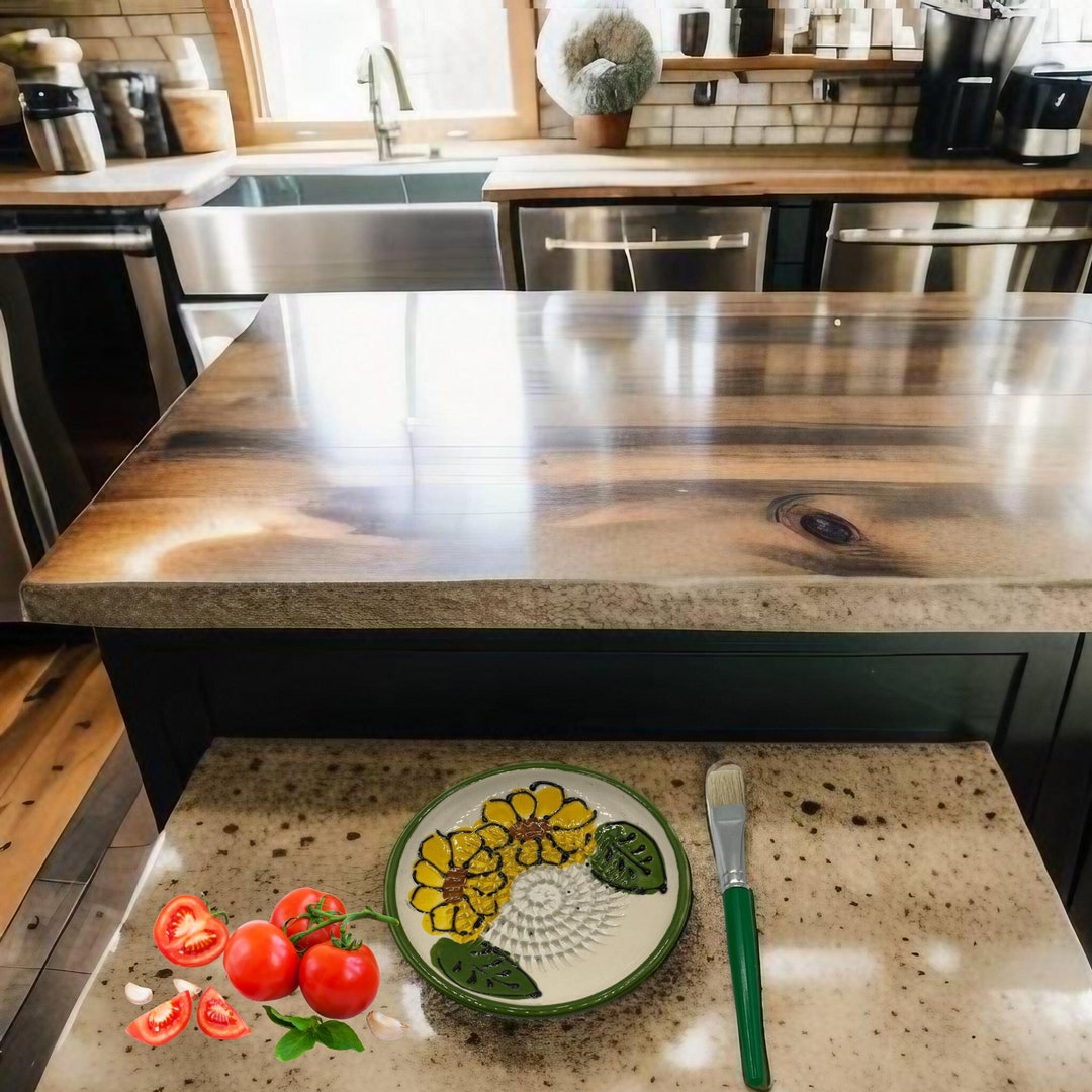 Ceramic Grating Plate Girasol - Etsy