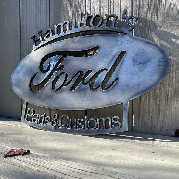 Rusted Metal Sign - Etsy