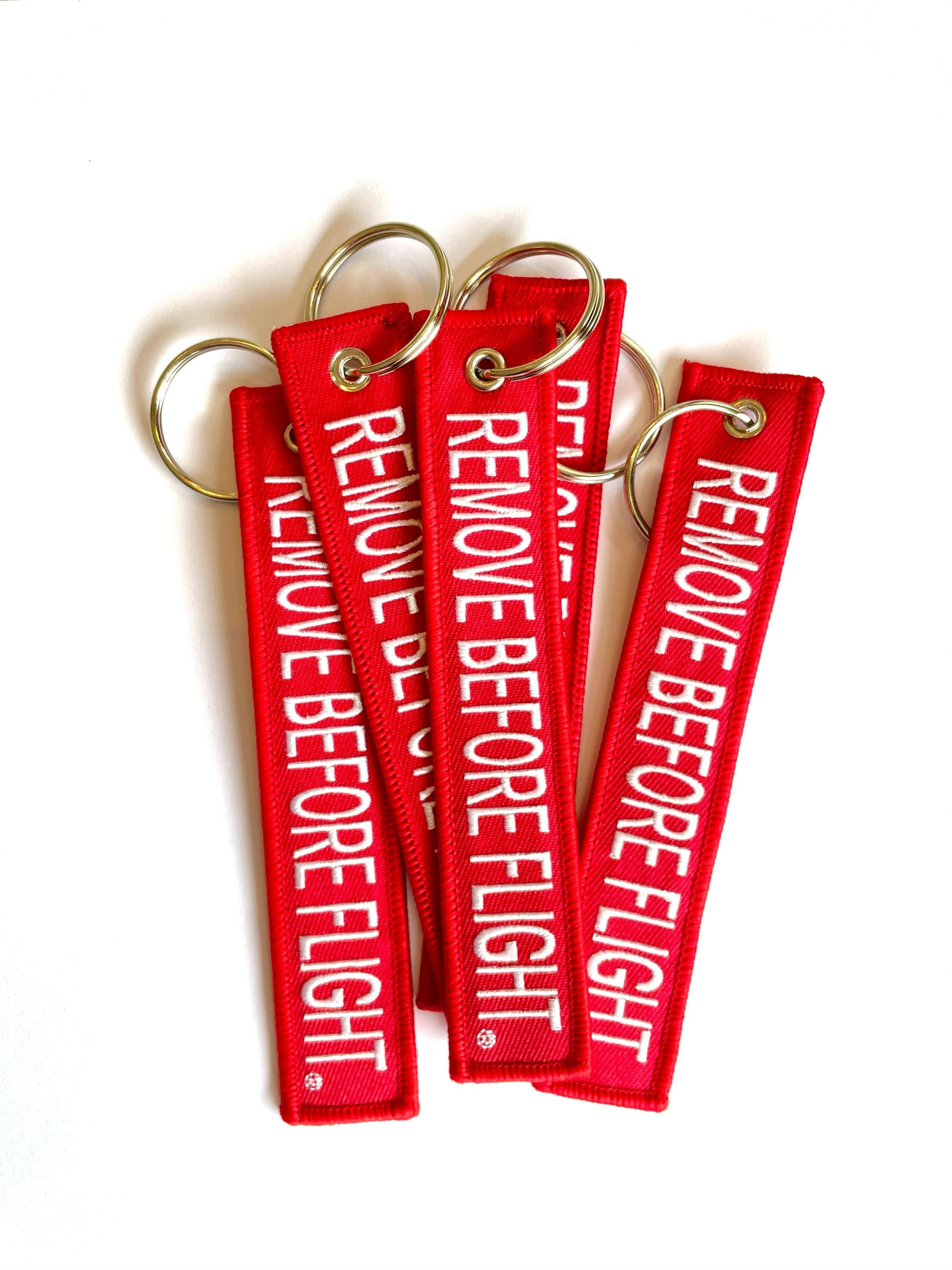 Remove Before Flight Keychain, Very High Quality, Air Tag, Flight Tag ...