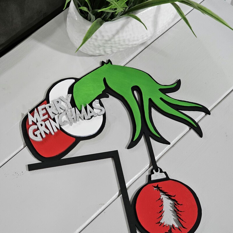 Grinch Cut Out - Etsy