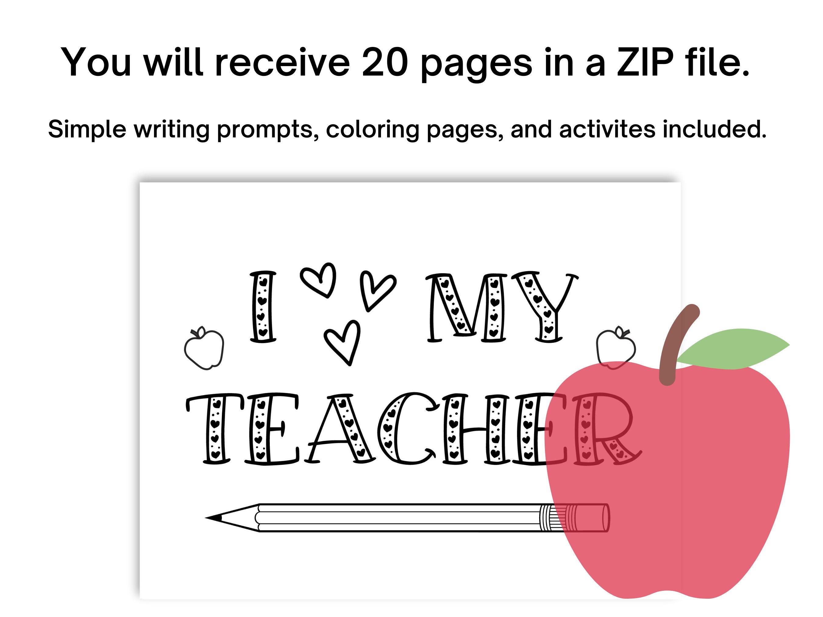 Games Theme Teacher Appreciation Week, Teacher Week, Writing Prompts ...