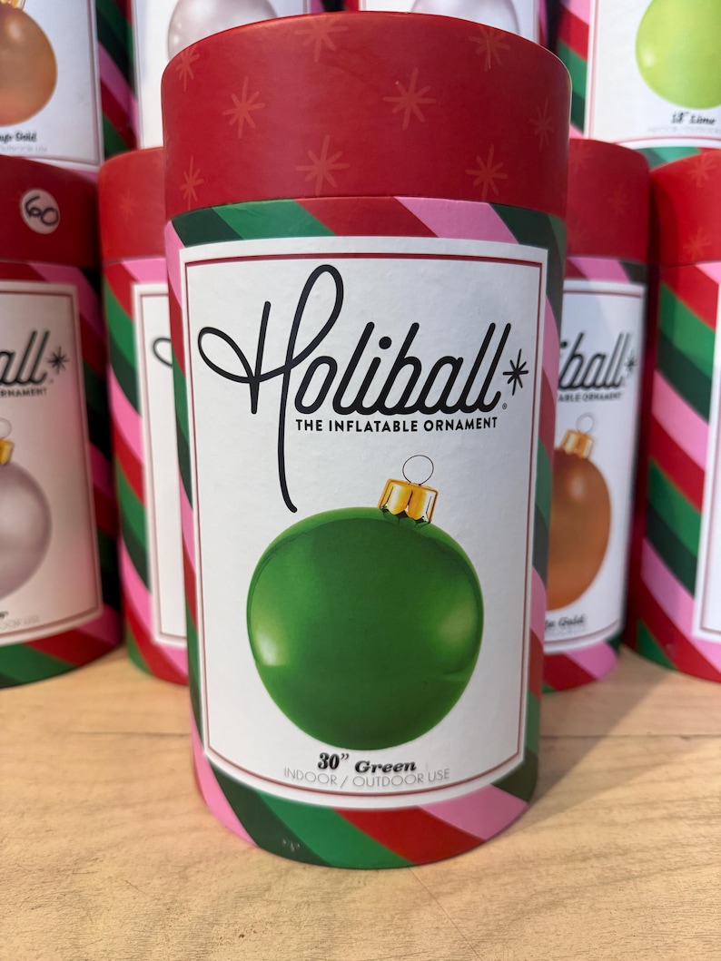 Holiball Oversized Inflatable Ornaments in Various Colors and Sizes - Etsy