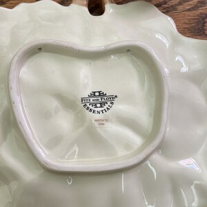 Fitz and Floyd Bountiful Blossoms Magnolia Porcelain Canapé/plate/wall ...