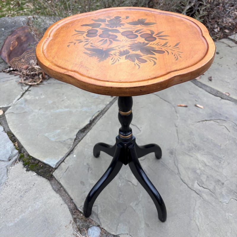 Hitchcock Table - Etsy