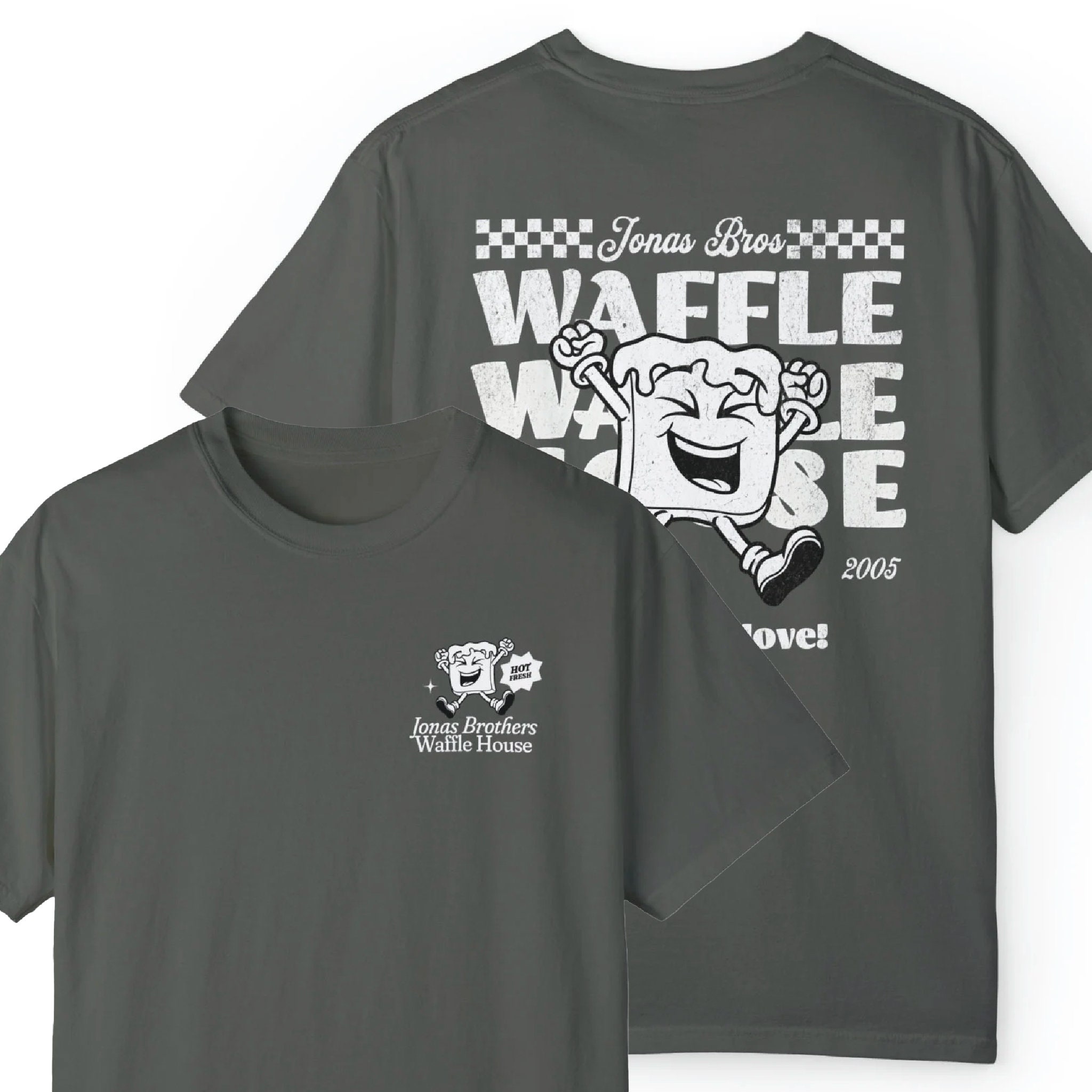Jonas Brothers Shirt Waffle House Retro Design Jobros T-shirt - Etsy