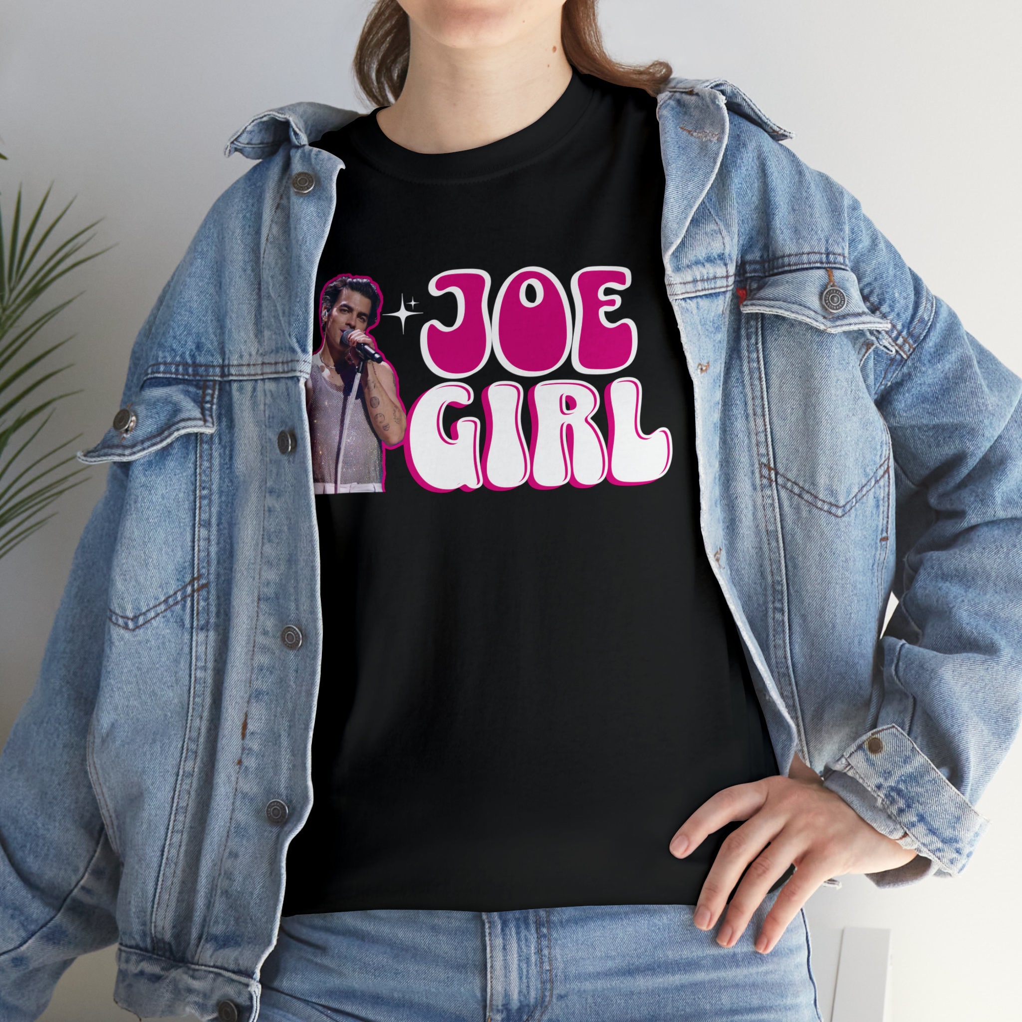 Joe Jonas Shirt Jonas Brothers Joe Girl T-shirt Jobros Fan Merch - Etsy