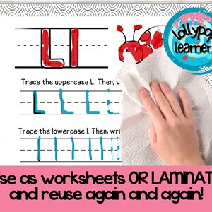 Learn How to Write Worksheets Alphabet ABC Letter Tracing & Coloring ...