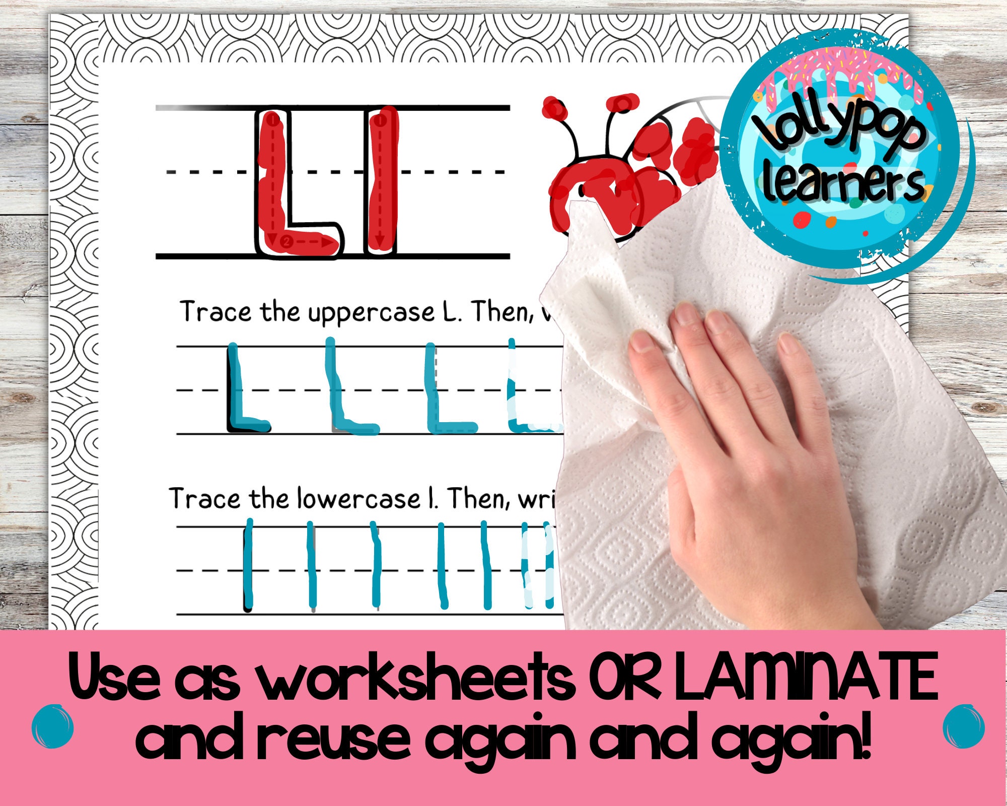 Learn How to Write Worksheets Alphabet ABC Letter Tracing & Coloring ...