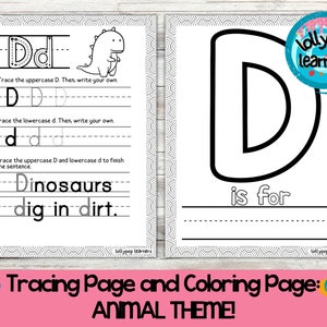 Learn How to Write Worksheets Alphabet ABC Letter Tracing & Coloring ...
