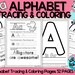 Learn How to Write Worksheets Alphabet ABC Letter Tracing & Coloring ...