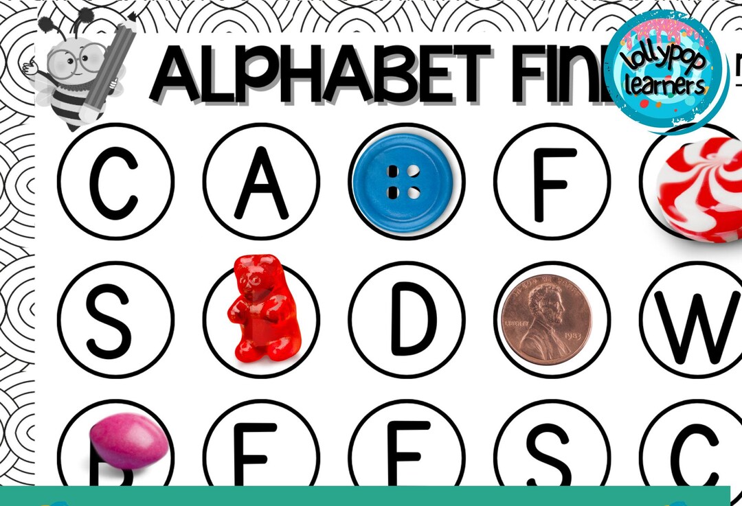 Find the Letter Alphabet Game! (26 Pages!) A "dab It" Activity for ...