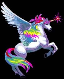 Unicorn Pegasus Afghan Graphan - Etsy