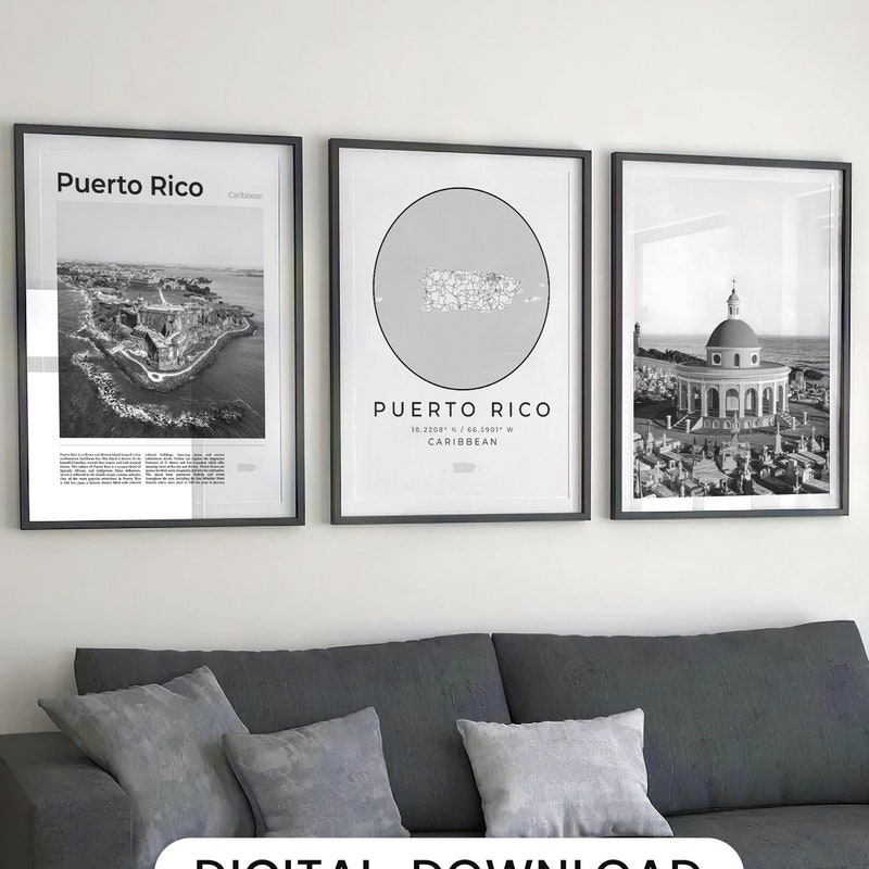 Puerto Rico Poster - Etsy