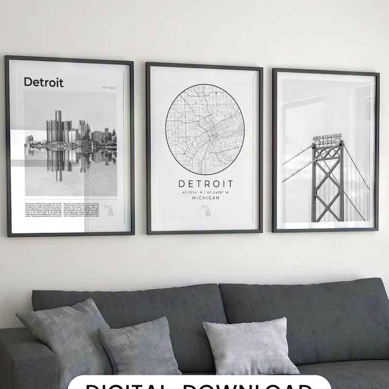 Detroit Art - Etsy
