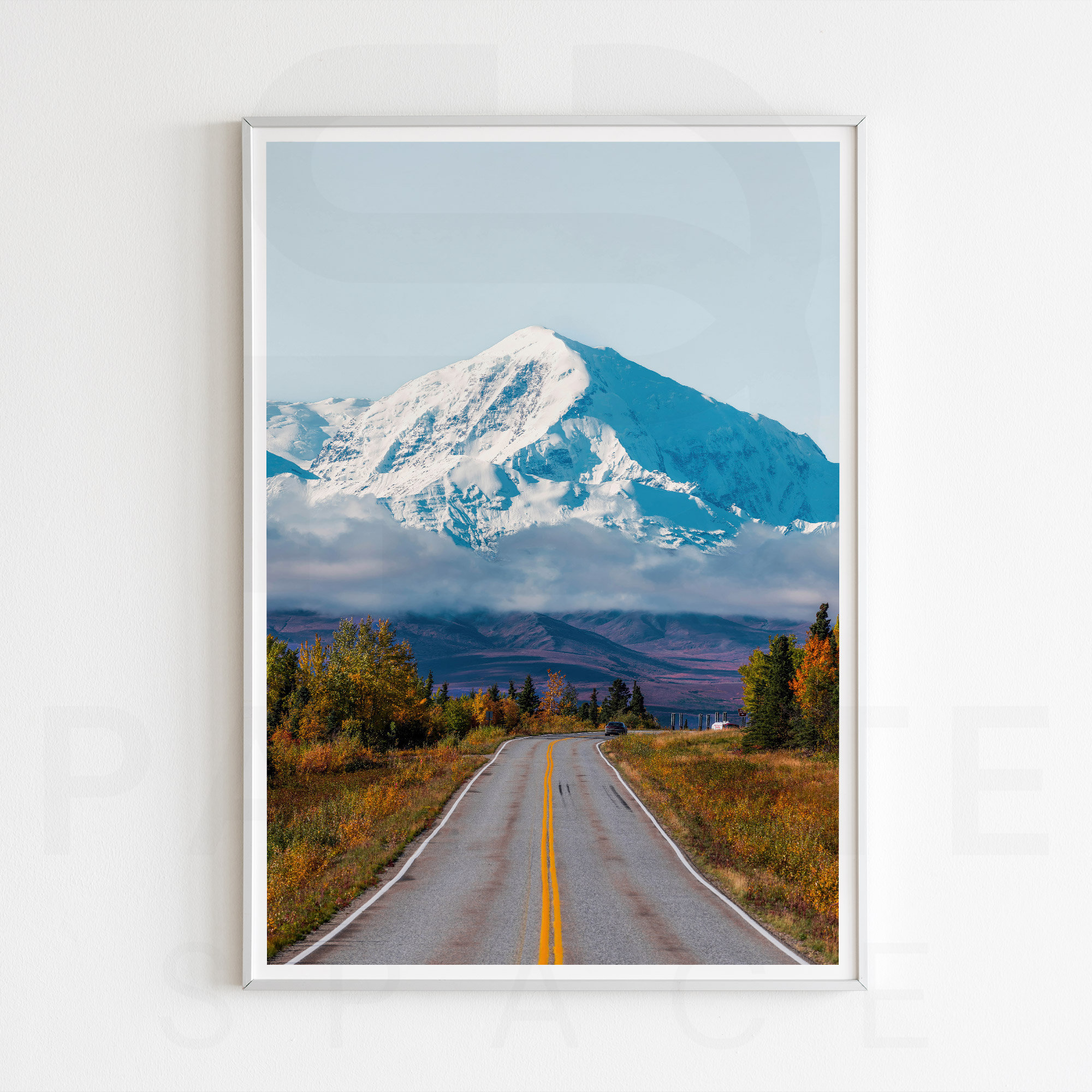 Digital Alaska Print Set of 3, Alaska Map Art, Alaska Wall Art, Alaska ...
