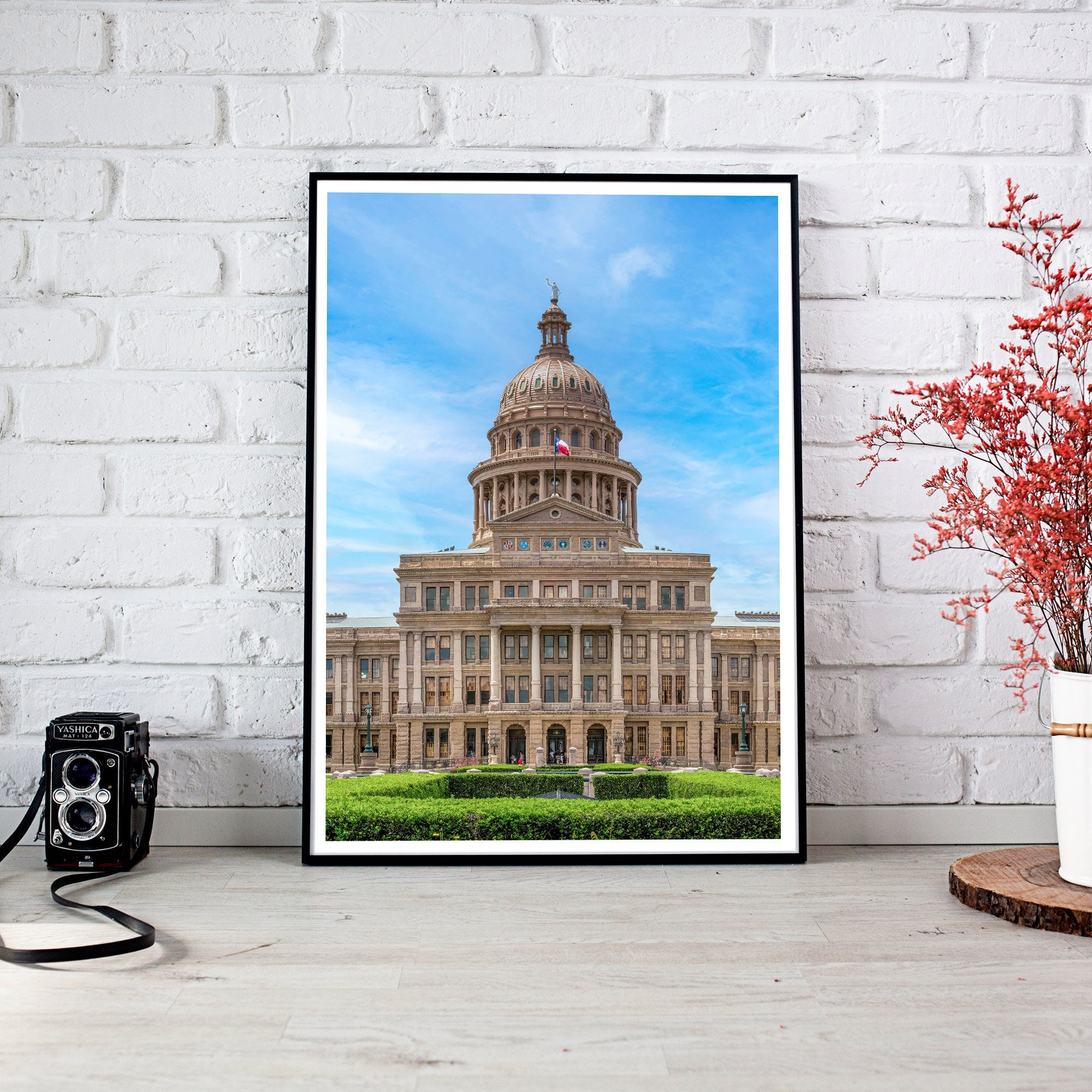 Digital Texas Print Set of 3, Texas Map Art, Texas Wall Art Print ...