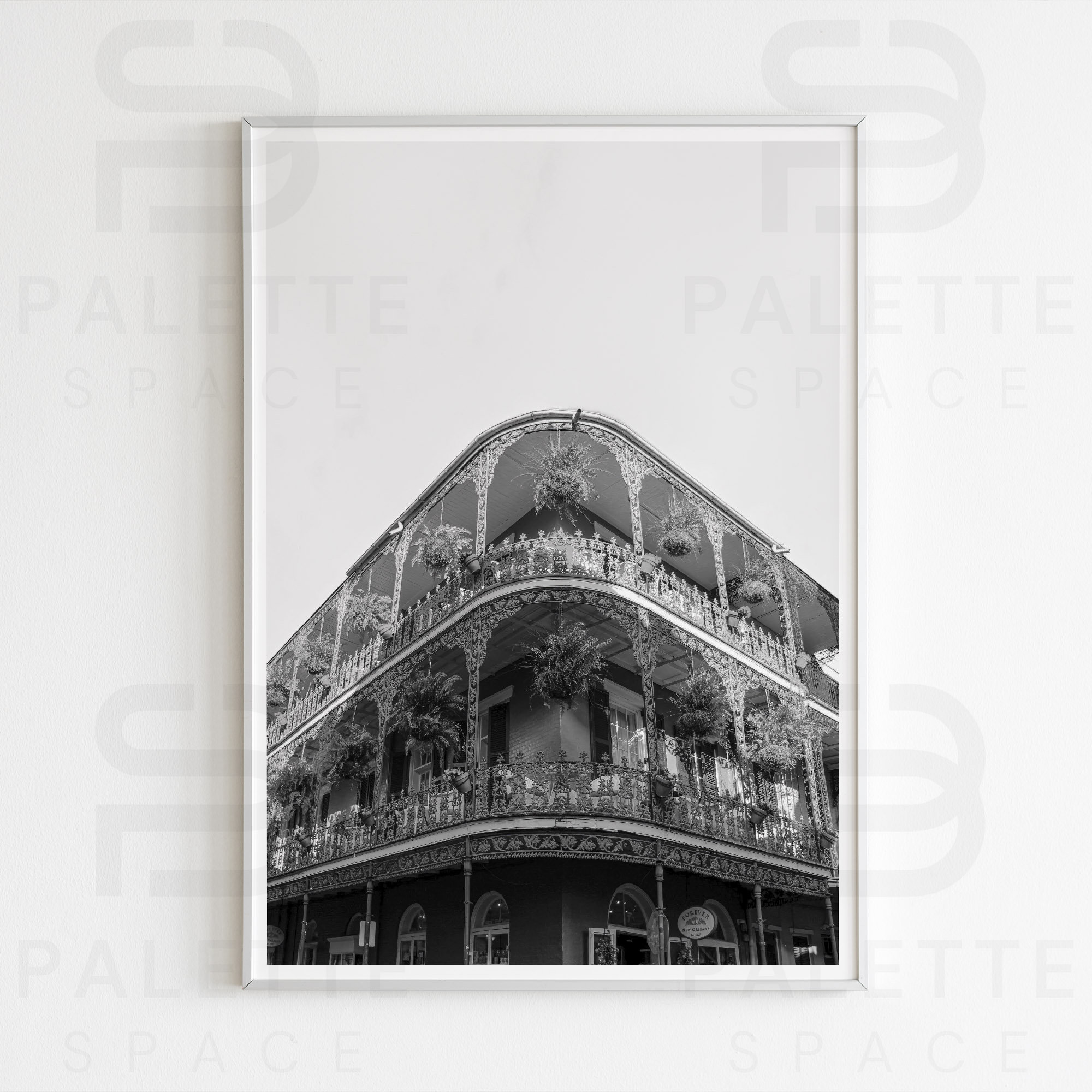 Digital Louisiana Black and White Print Set of 3, Louisiana Map Art ...