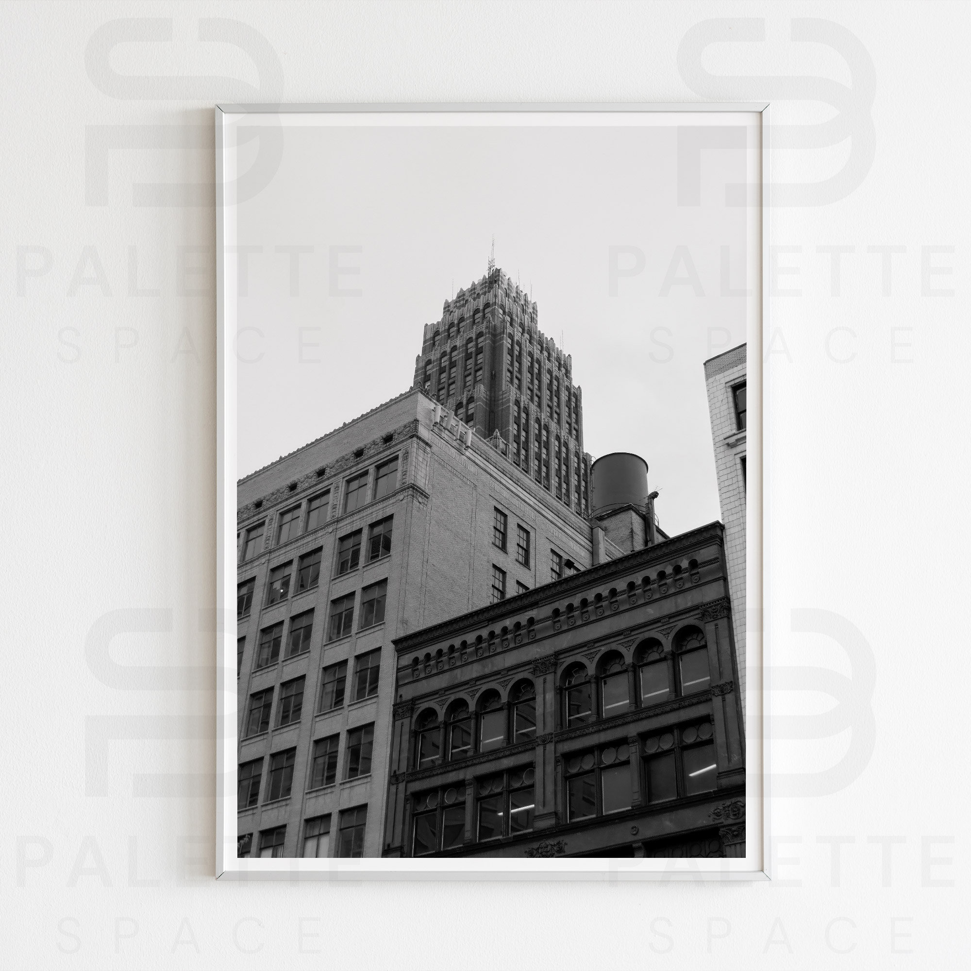 Detroit Black and White Print Set of 5, Detroit Map Decor, Michigan ...
