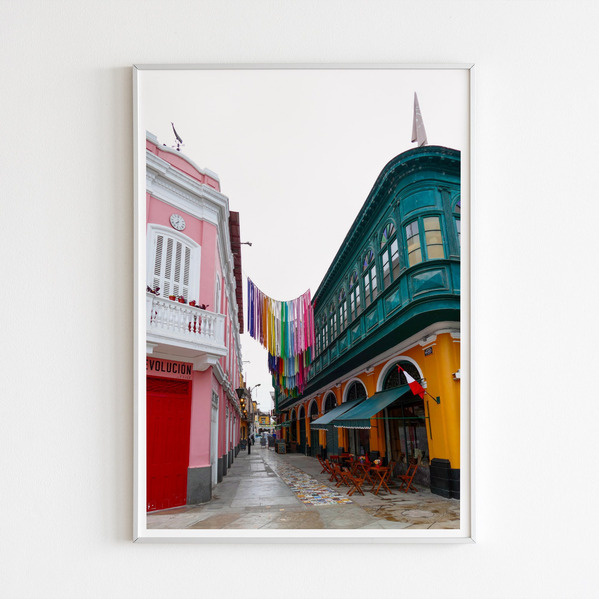 Digital Peru Print Set of 3, Peru Map Print, Peru Poster Map, Peru Art ...