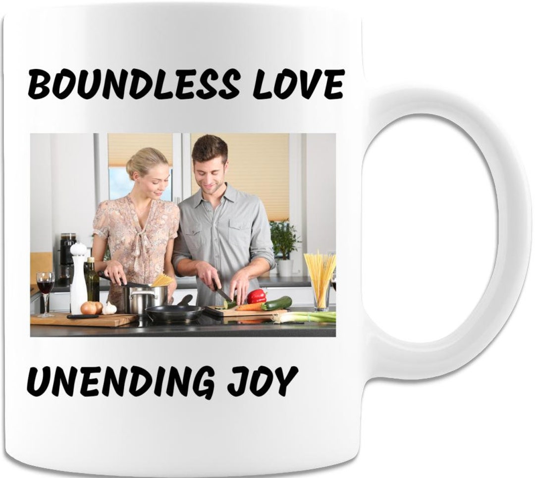 Boundless Love, Unending Joy Coffee Mug 15 Oz.. Beautiful Premium Quality Gift Idea for Everyone ...
