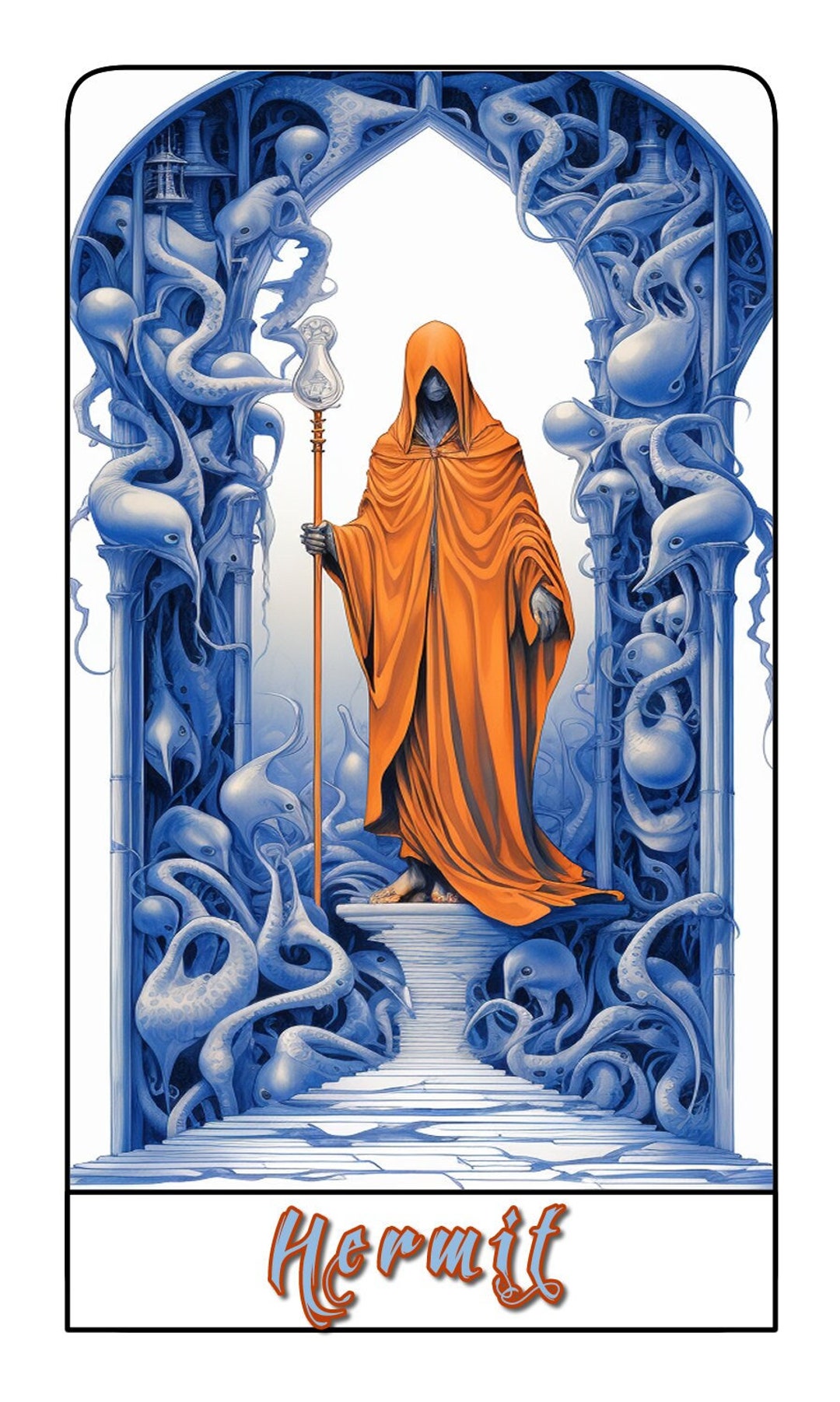 Neptune's Fire Tarot - Abstract Tarot Deck - Divination Cards ...