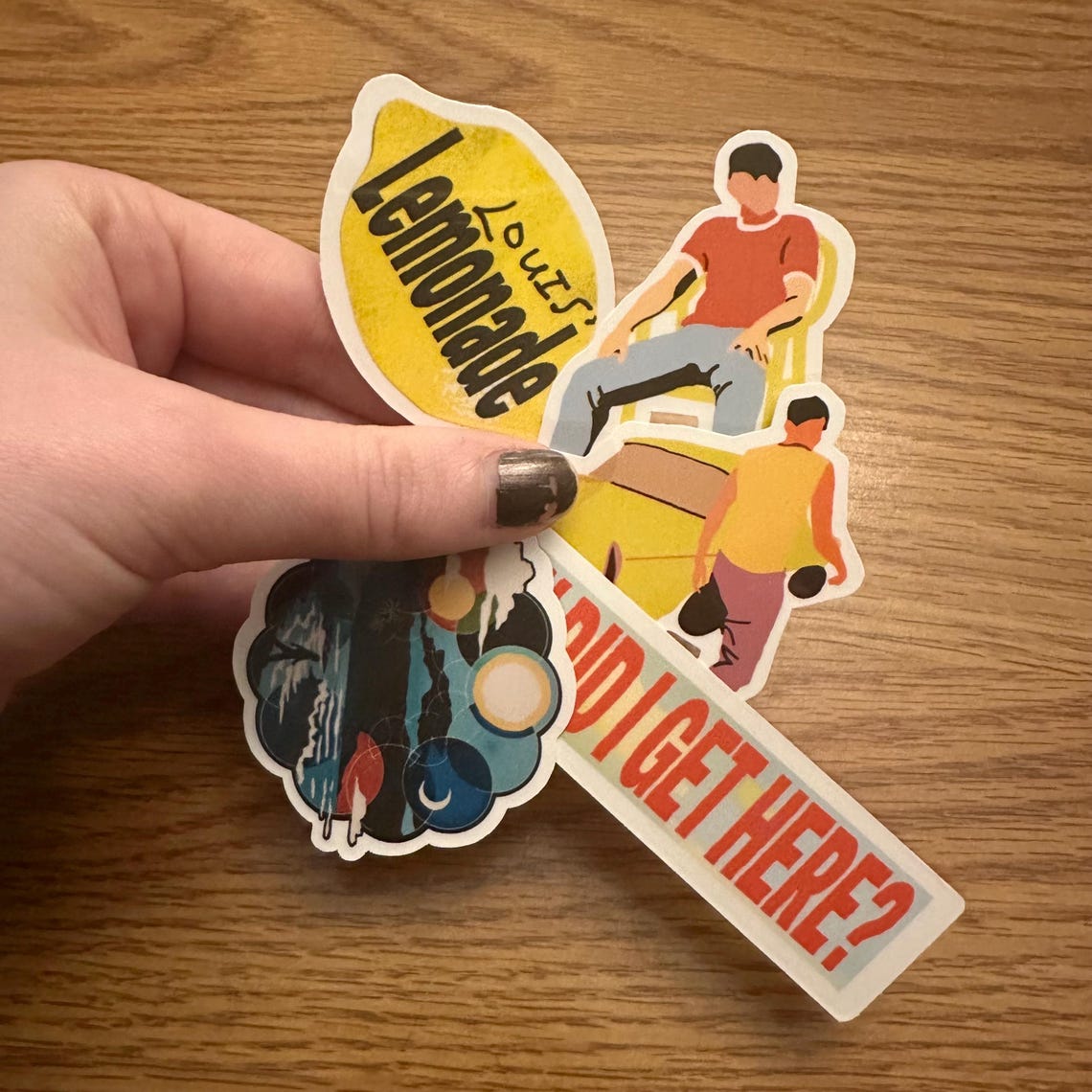 Louis Tomlinson "how Did I Get Here?" Stickers - Etsy
