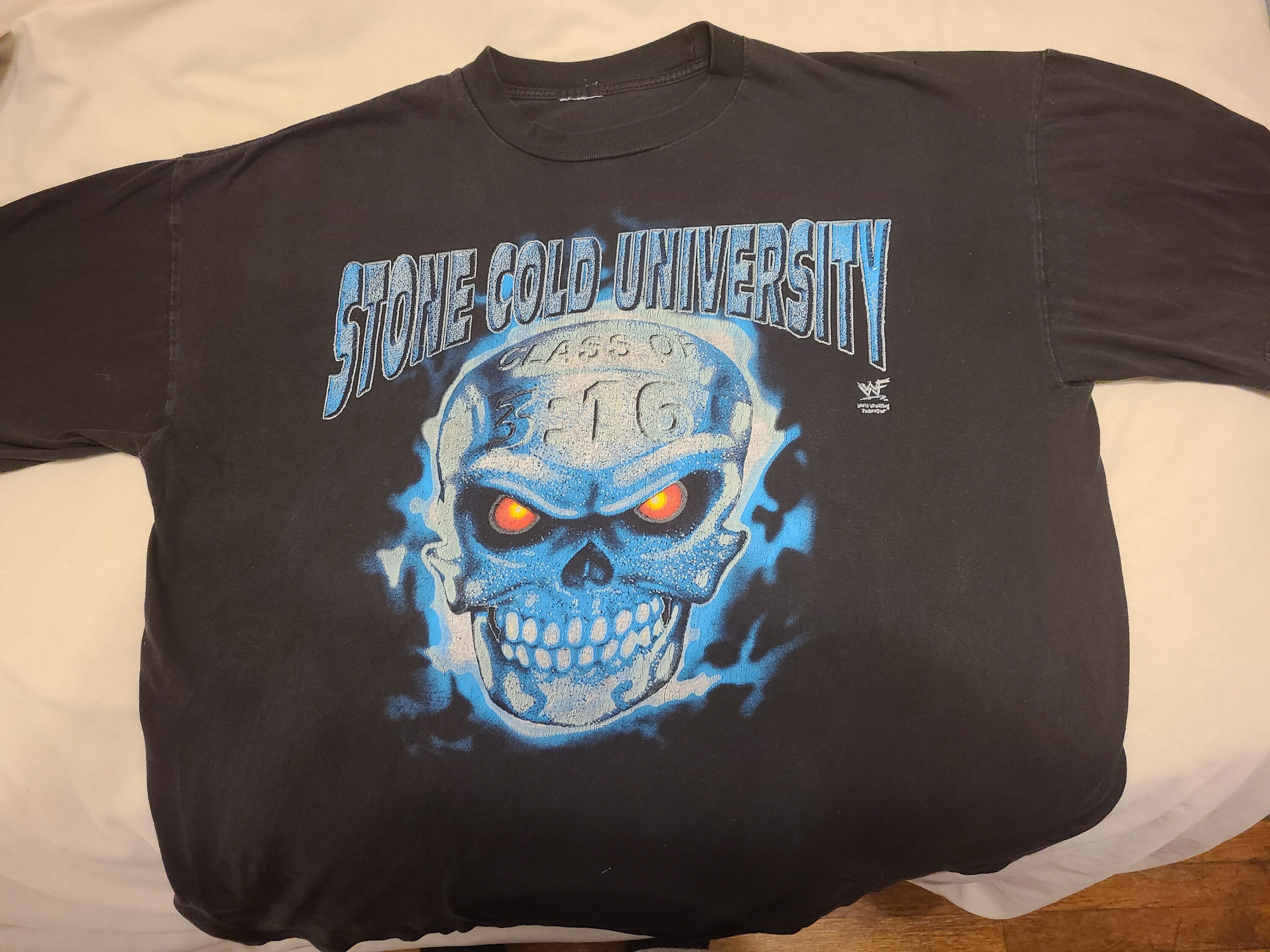 Vintage 1998 WWF Stone Cold University/steve Austin Print - Etsy