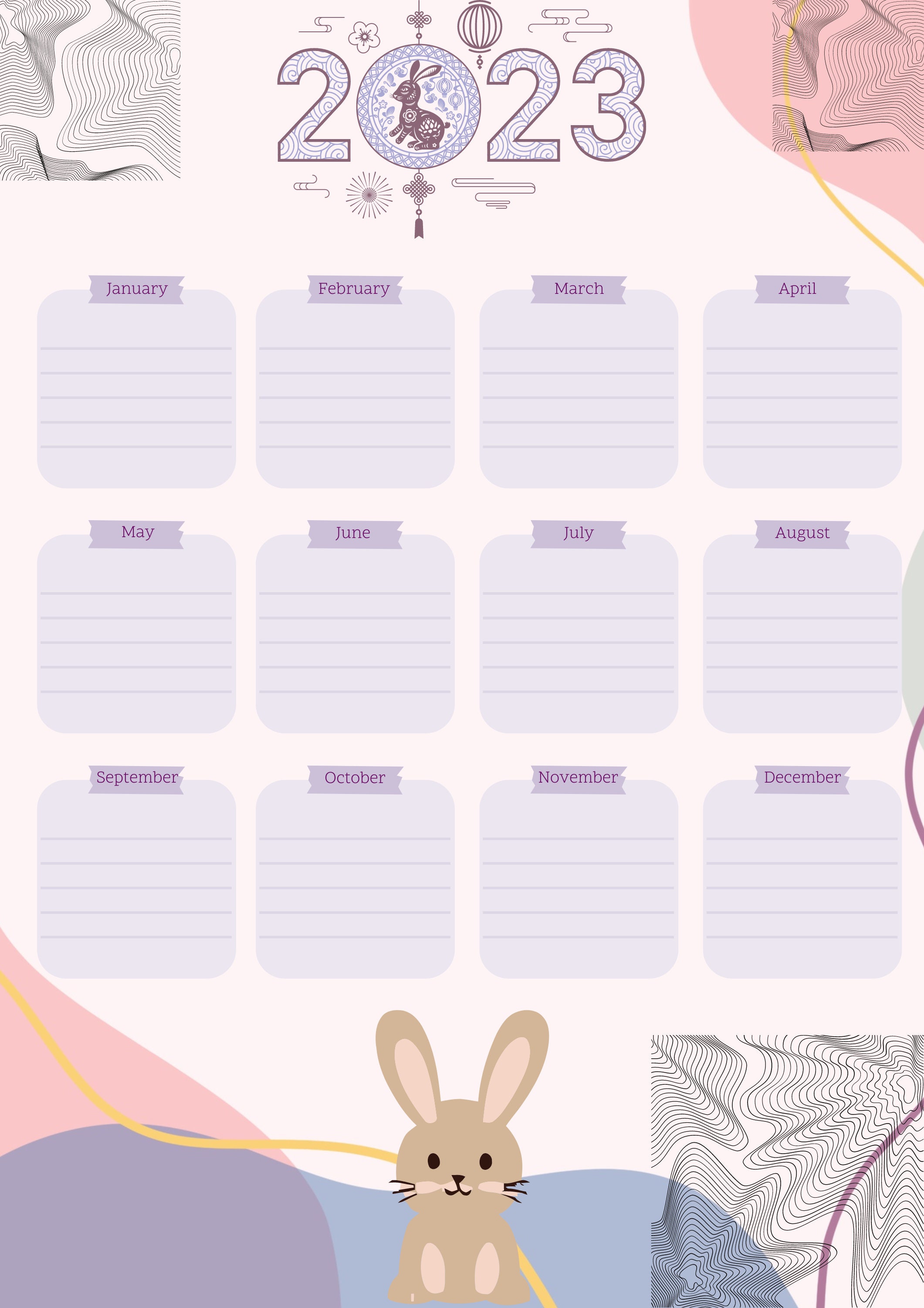 My Notes Template for a Magical 2023 - Etsy