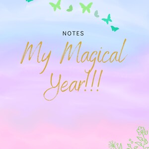 My Notes Template for a Magical 2023 - Etsy
