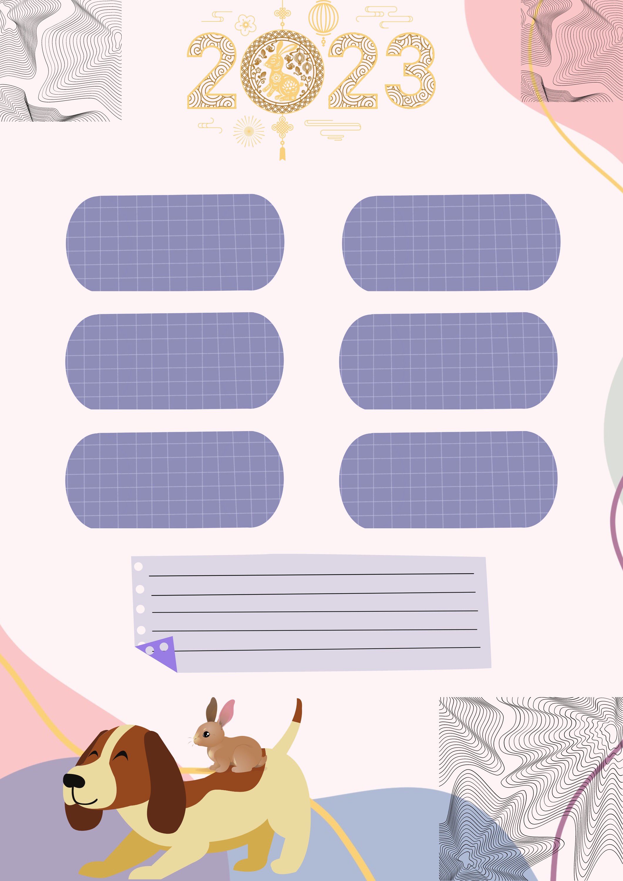 My Notes Template for a Magical 2023 - Etsy