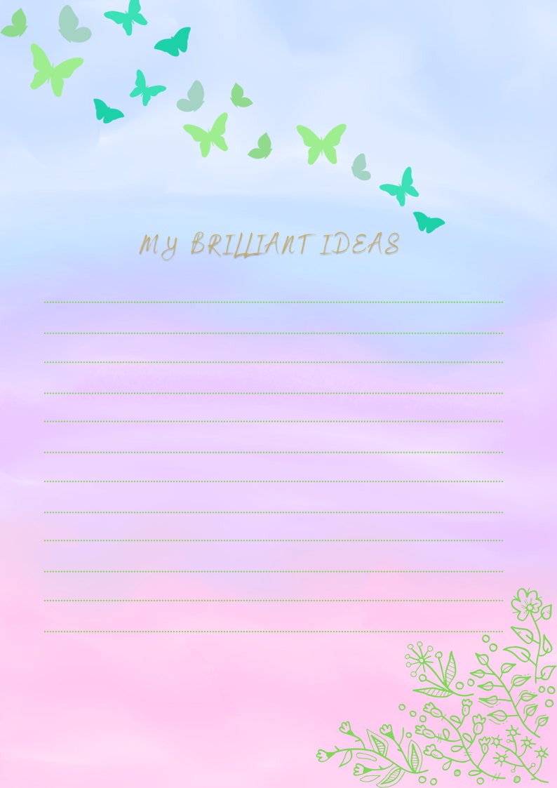 My Notes Template for a Magical 2023 - Etsy