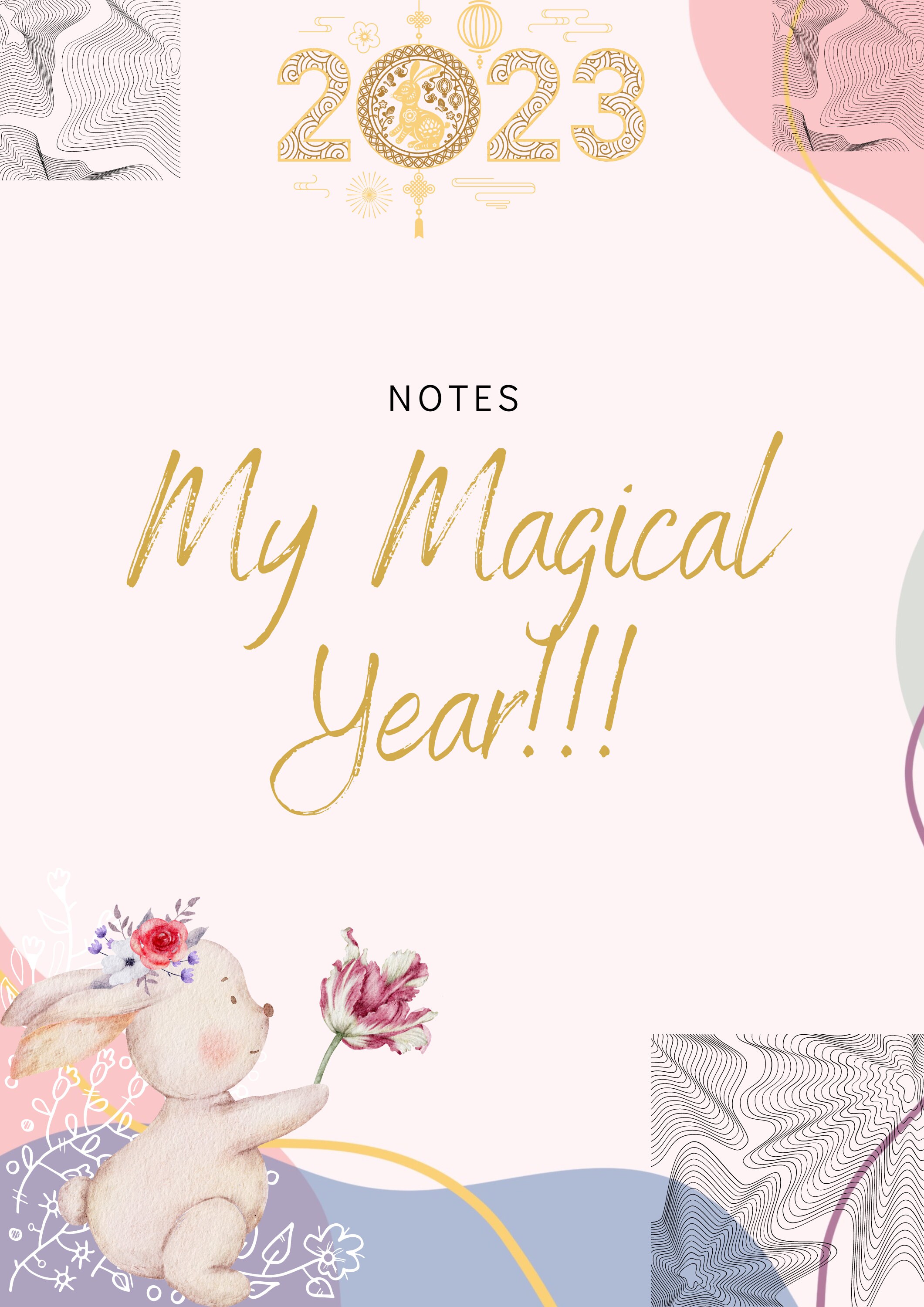 My Notes Template for a Magical 2023 - Etsy