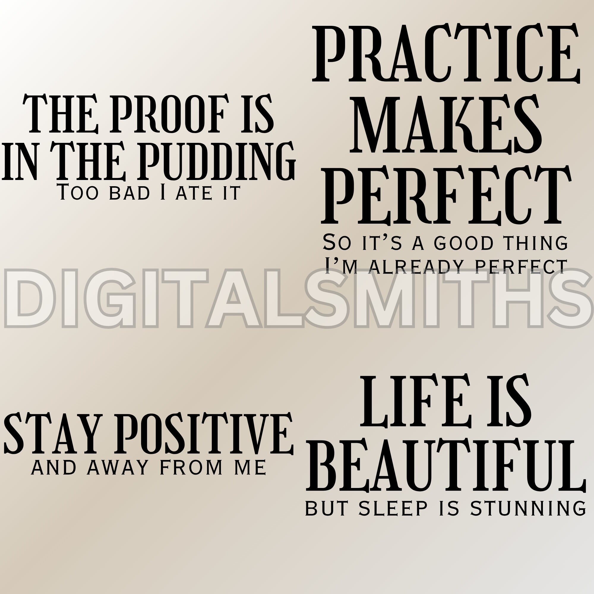 Snarky Clichés: 20 Svgs With a Twist | Svgs for Beginners | Cliché ...