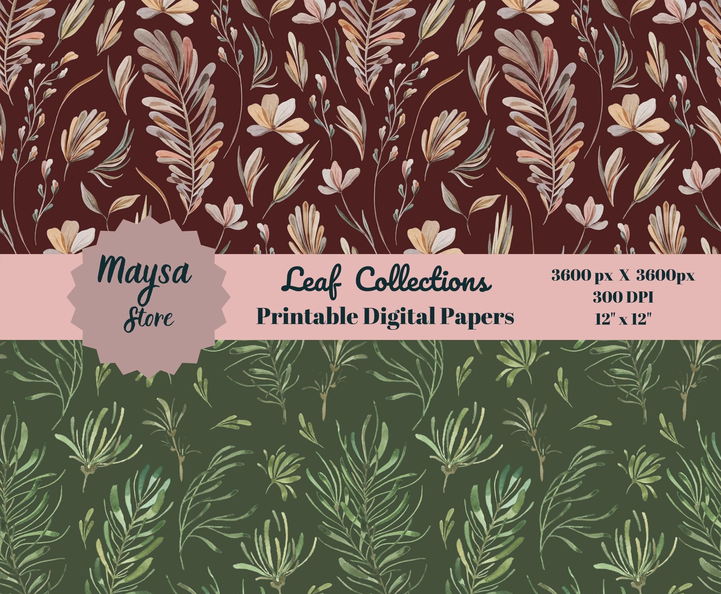 DIGITAL PAPER PACKS, 12x12 Digital Paper, Instant Download for ...