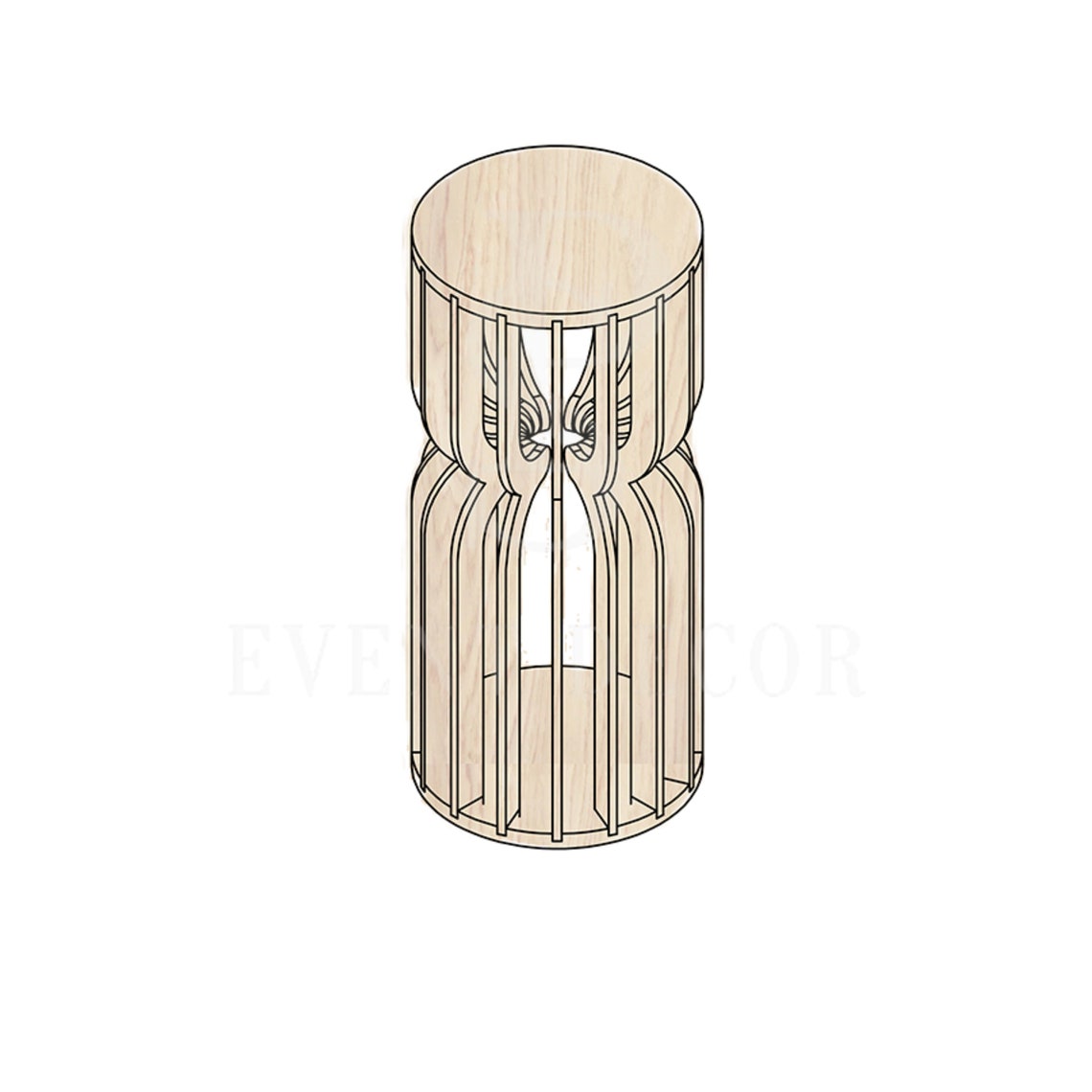 Plinth Pedestal Prop DIY Template Style 2-digital Download/instant ...